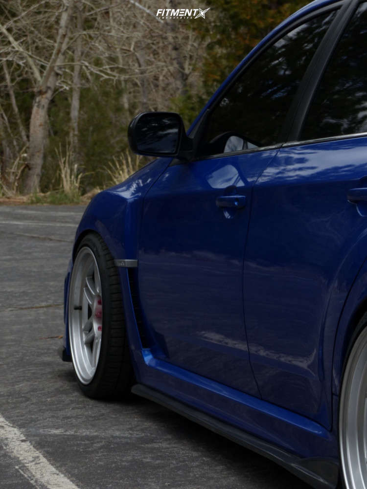 2013 Subaru WRX Base with 18x9.5 ESR Sr11 and Falken 245x35 on ...