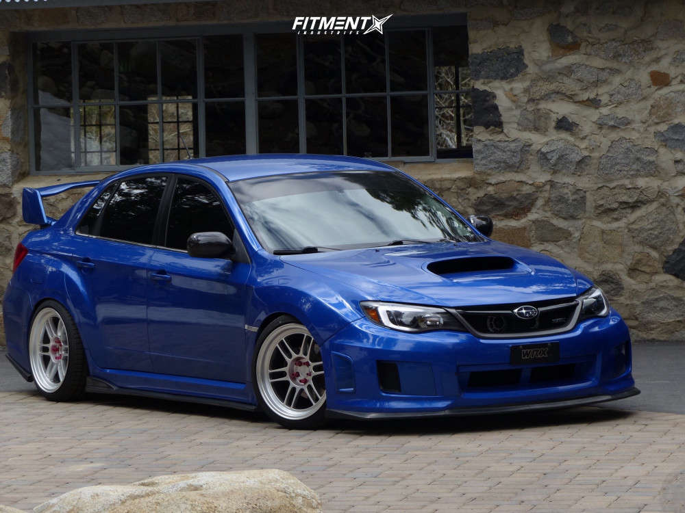 2013 Subaru WRX Base with 18x9.5 ESR Sr11 and Falken 245x35 on ...