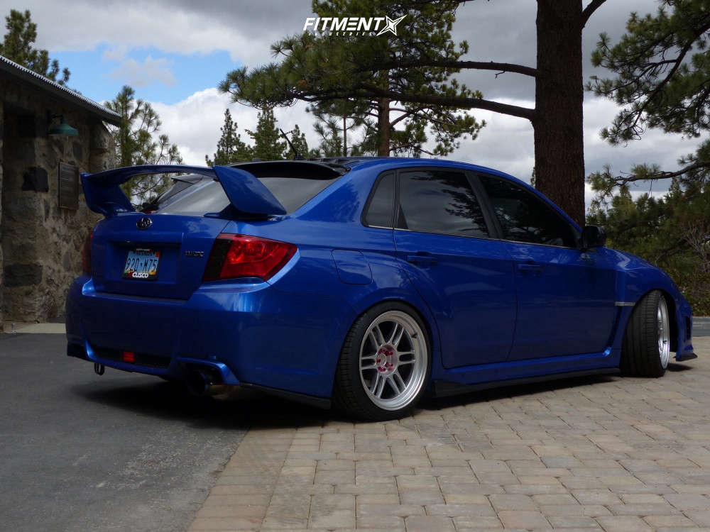 2013 Subaru WRX Base with 18x9.5 ESR Sr11 and Falken 245x35 on ...