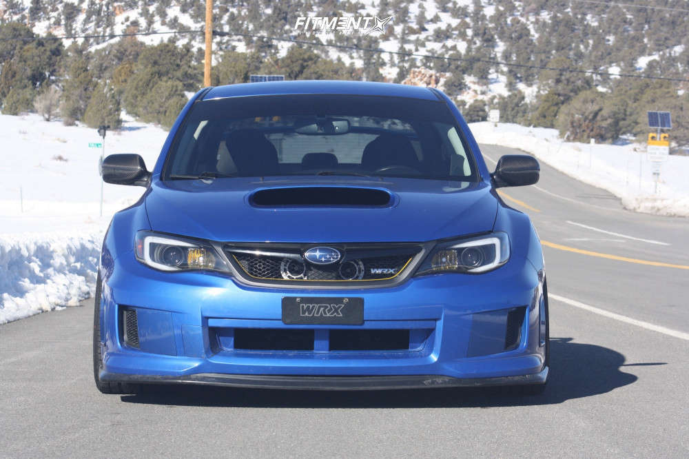 2013 Subaru WRX Base with 18x9.5 ESR Sr11 and Falken 245x35 on ...