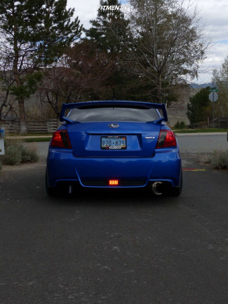 2013 Subaru WRX Base with 18x9.5 ESR Sr11 and Falken 245x35 on ...