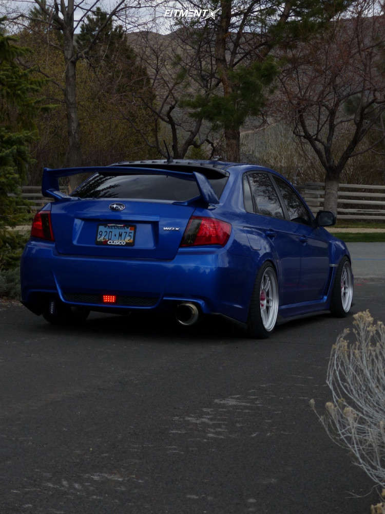 2013 Subaru WRX Base with 18x9.5 ESR Sr11 and Falken 245x35 on ...