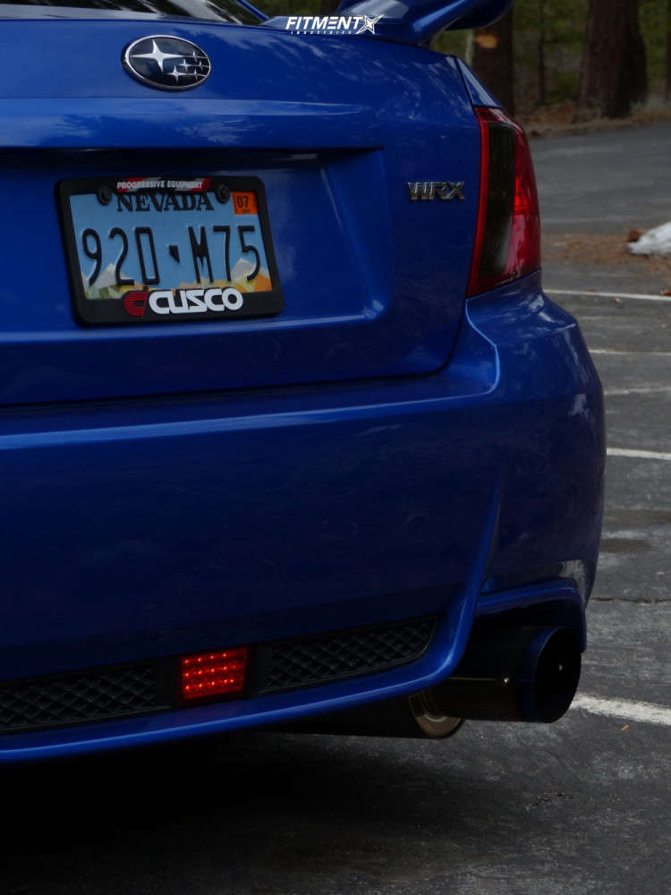 2013 Subaru WRX Base with 18x9.5 ESR Sr11 and Falken 245x35 on ...