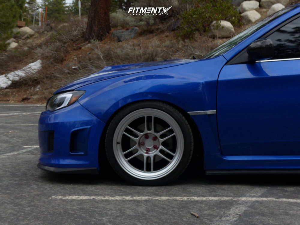 2013 Subaru WRX Base with 18x9.5 ESR Sr11 and Falken 245x35 on ...