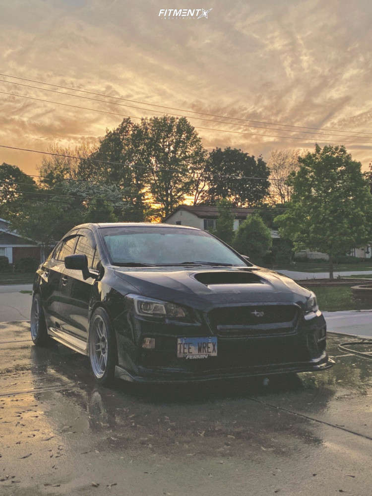 2017 Subaru WRX Base with 18x10 Enkei Rpf1 and Nitto 265x35 on ...