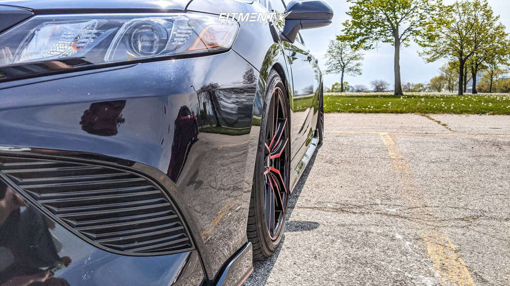 2020 Toyota Camry TRD with 19x8.5 Konig Myth and Michelin 235x40 on ...