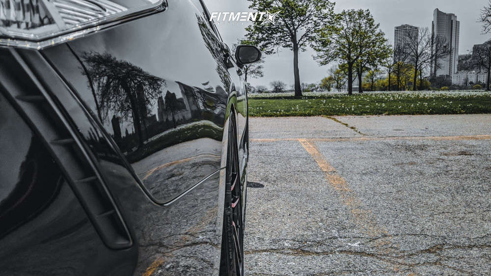 2020 Toyota Camry TRD with 19x8.5 Konig Myth and Michelin 235x40 on ...