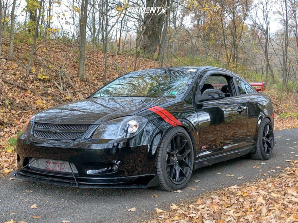 2007 Chevrolet Cobalt SS with 18x8.5 ESR Rf2 and Continental 225x45 on ...