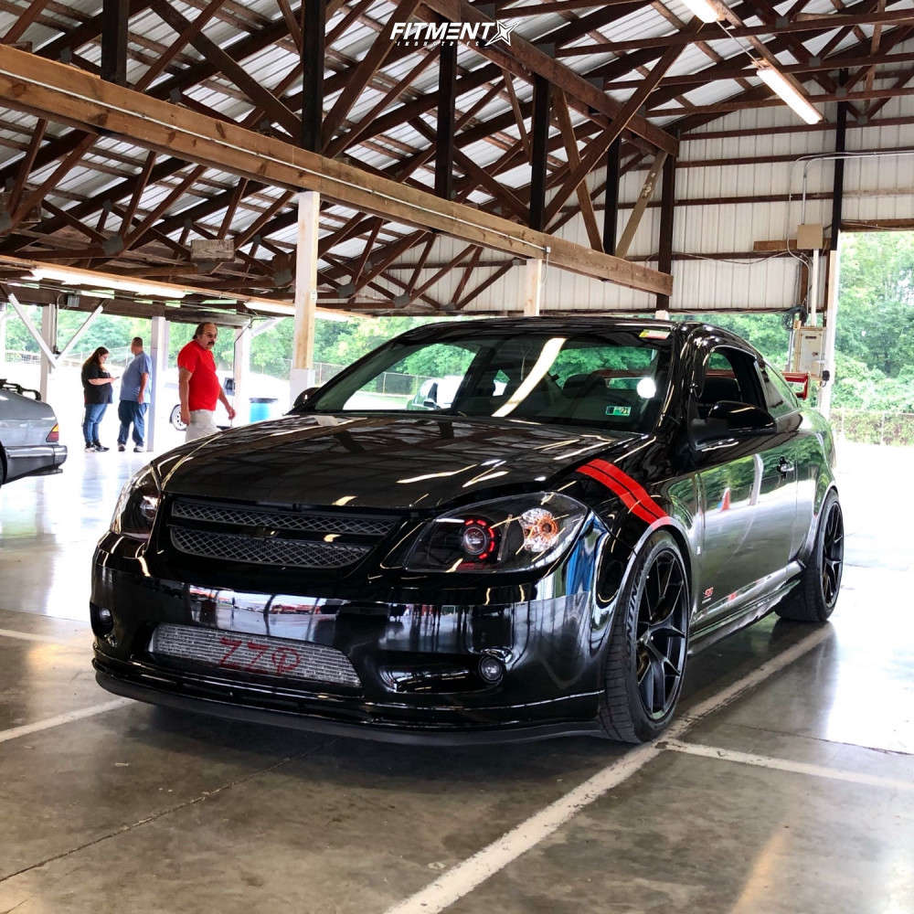2007 Chevrolet Cobalt SS with 18x8.5 ESR Rf2 and Continental 225x45 on ...