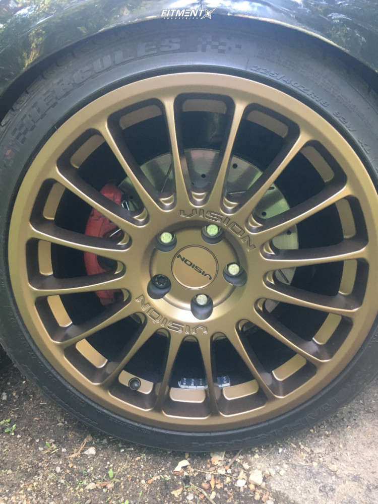 2007 Volkswagen GTI Fahrenheit with 18x8 Vision Monaco and Michelin ...