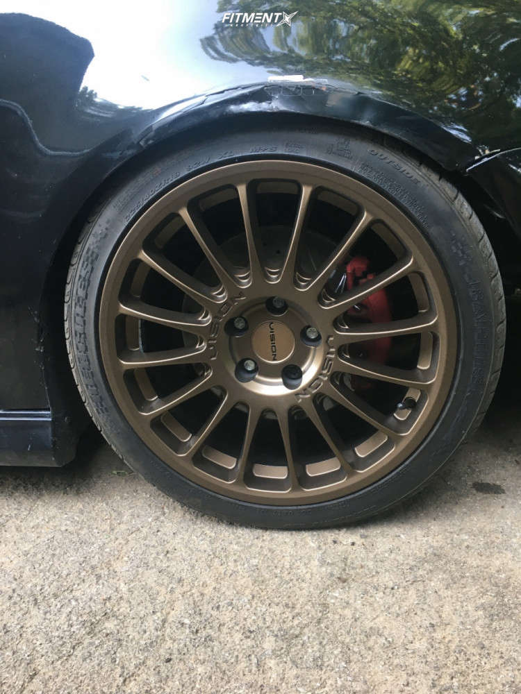 2007 Volkswagen GTI Fahrenheit with 18x8 Vision Monaco and Michelin ...