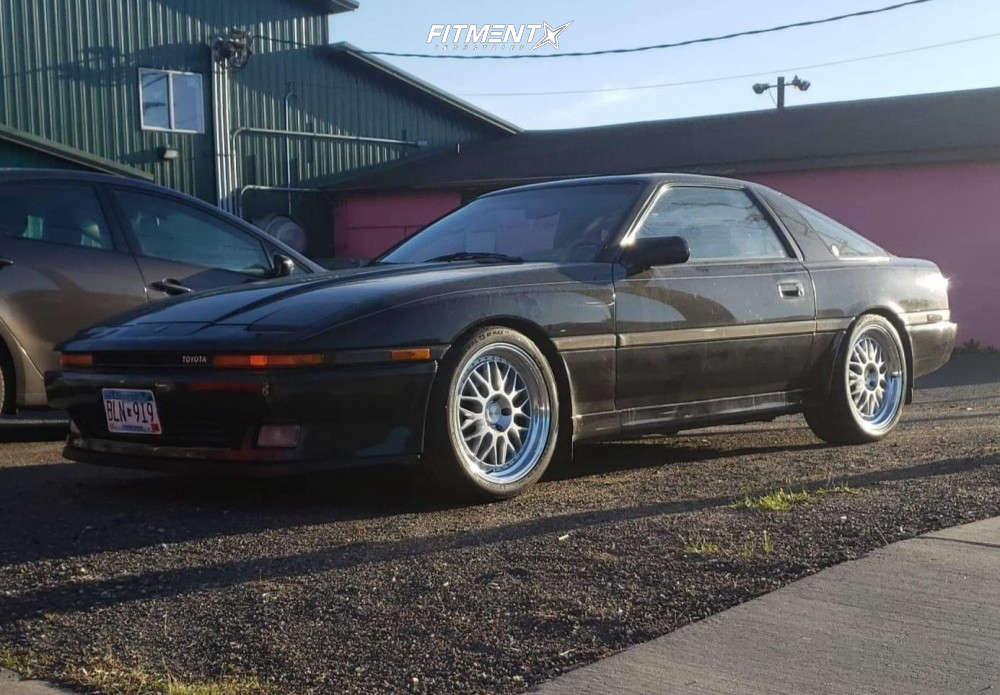 1987 Toyota Supra Base with 18x8.5 Aodhan Ah02 and General 245x40 on ...