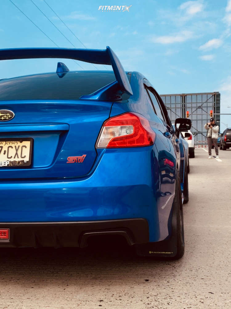 2018 Subaru WRX STI Base with 18x9.5 ESR Cs8 and Federal 265x45 on ...