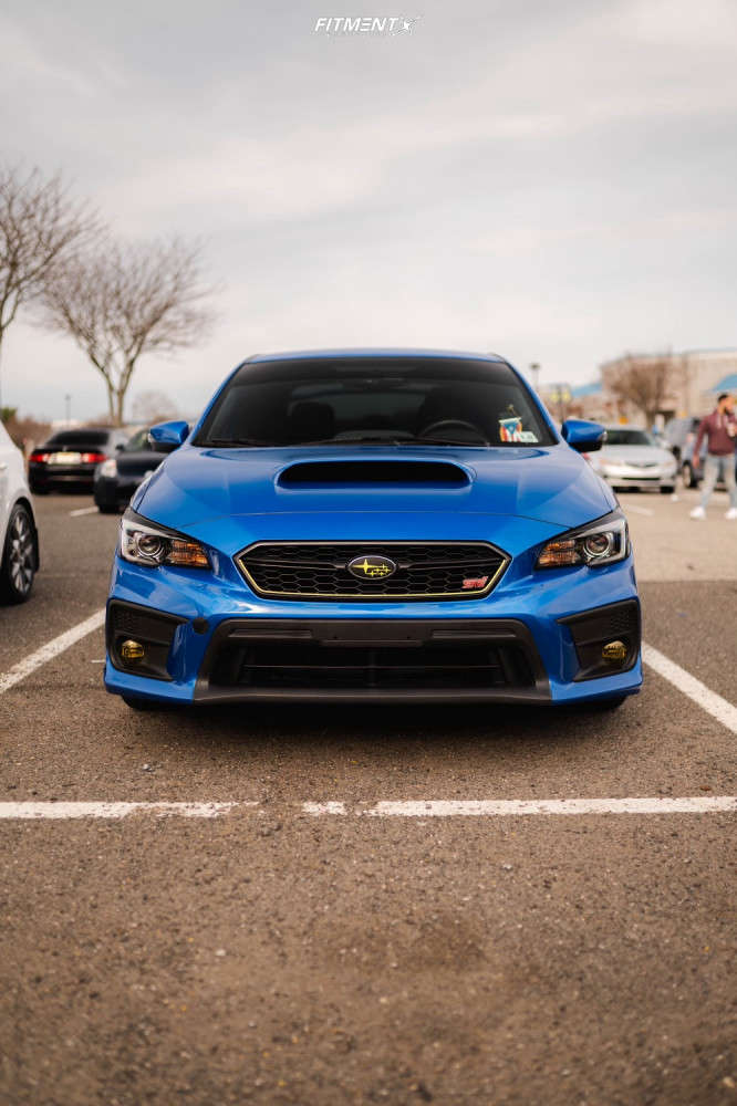 2018 Subaru WRX STI Base with 18x9.5 ESR Cs8 and Federal 265x45 on ...