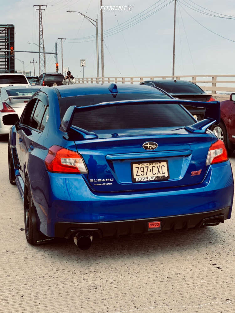 2018 Subaru WRX STI Base with 18x9.5 ESR Cs8 and Federal 265x45 on ...