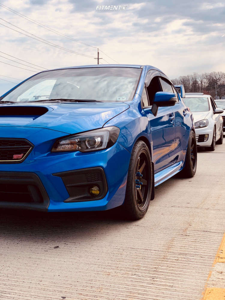 2018 Subaru WRX STI Base with 18x9.5 ESR Cs8 and Federal 265x45 on ...