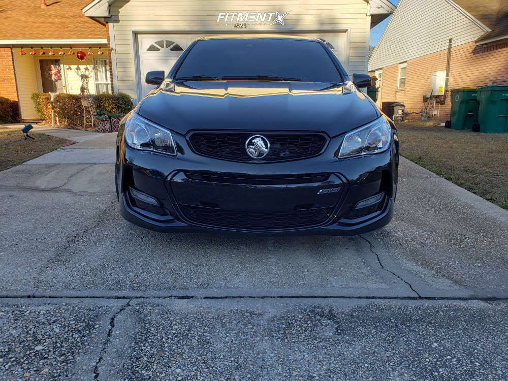 2017 Chevrolet SS Base with 20x8.5 Niche Milan and Mickey Thompson ...