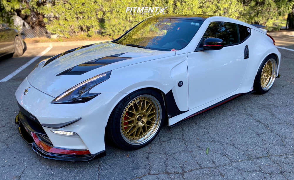 2020 Nissan 370Z Nismo with 19x9.5 Work Vs Xx and Michelin 245x40 on ...