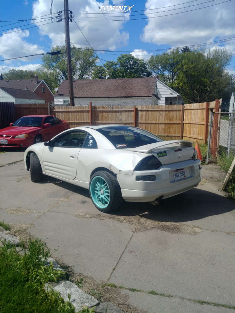2002 Mitsubishi Eclipse GS with 19x9.5 Concept One Rs-8 and Dunlop ...