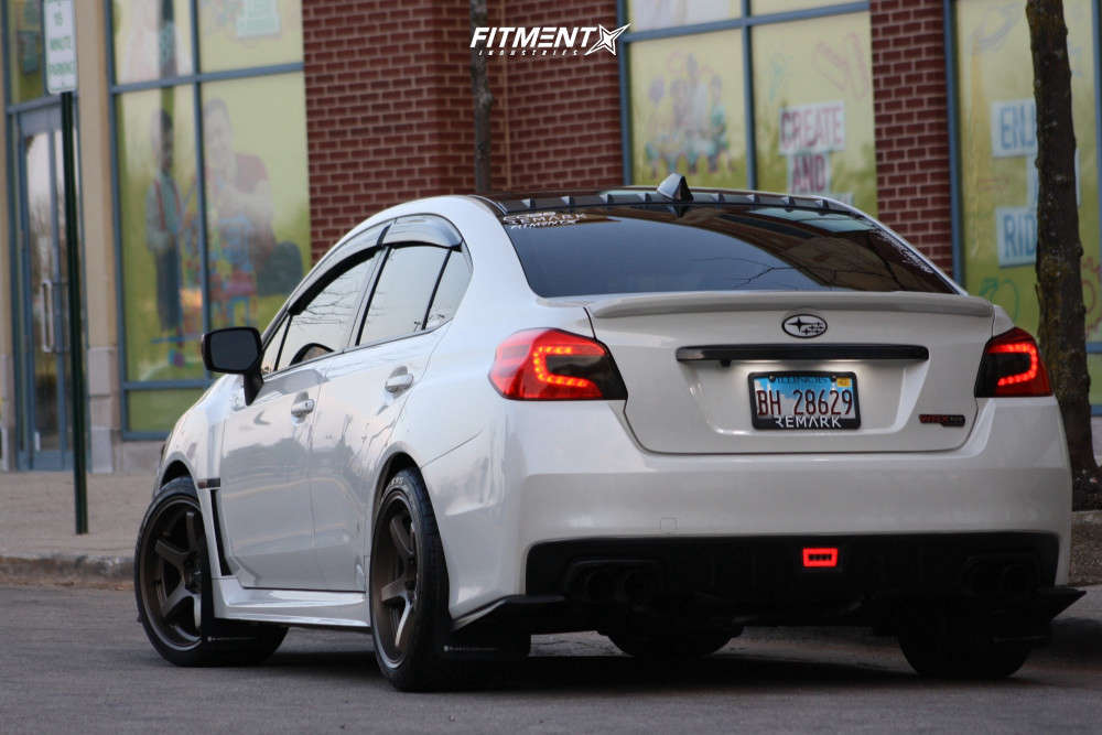 2018 Subaru WRX Base with 18x9.5 AVID1 AV28 and Federal 255x35 on Stock ...