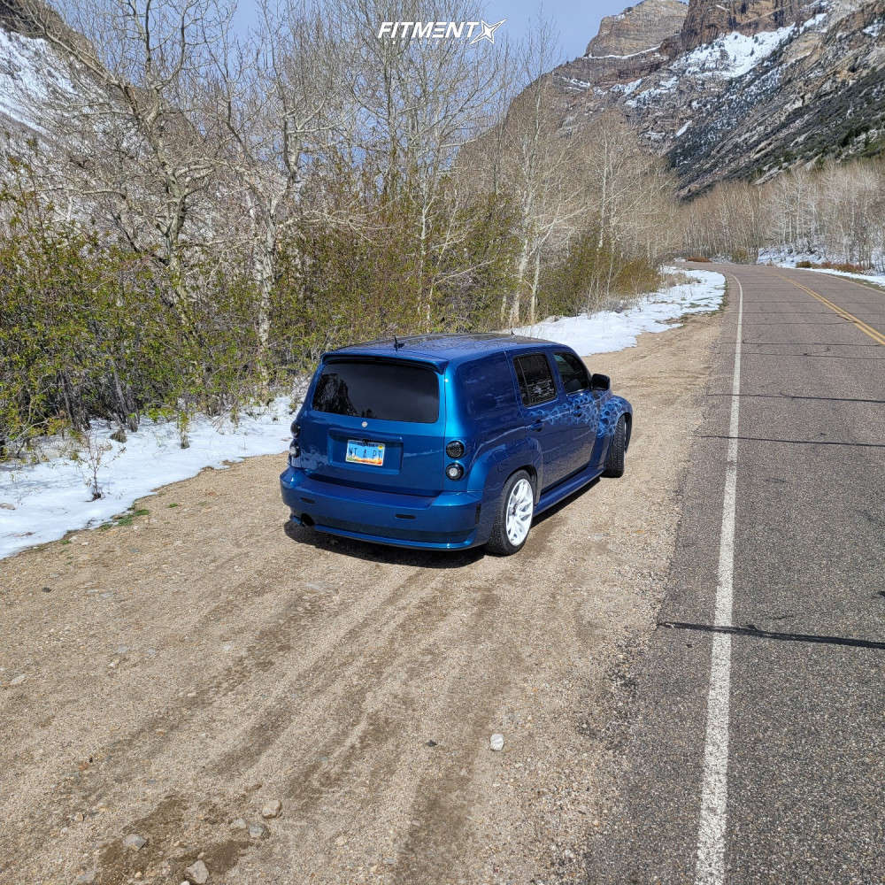 2009 Chevrolet HHR SS with 18x8.5 Vors Tr4 and Riken 225x45 on Lowering ...