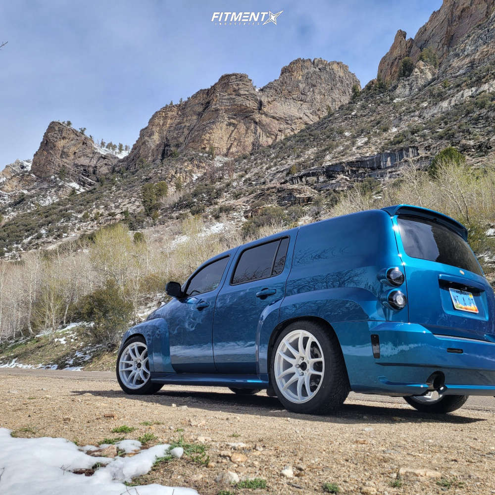 2009 Chevrolet HHR SS with 18x8.5 Vors Tr4 and Riken 225x45 on Lowering ...
