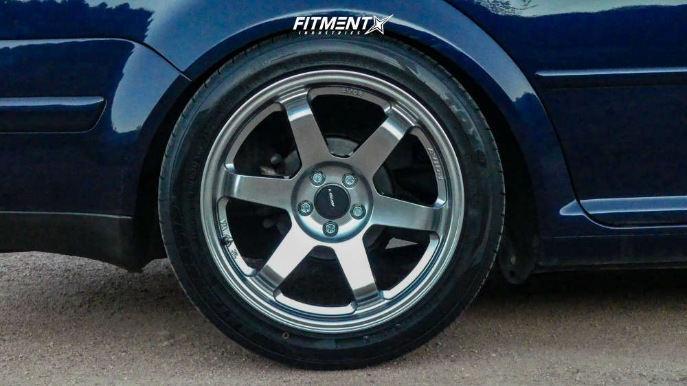 2002 Volkswagen Jetta TDI with 17x8 AVID1 AV6 and Toyo Tires 225x45 on ...