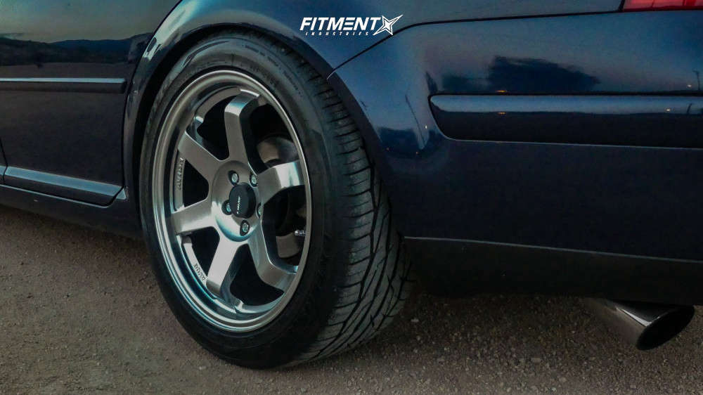 2002 Volkswagen Jetta TDI with 17x8 AVID1 AV6 and Toyo Tires 225x45 on ...