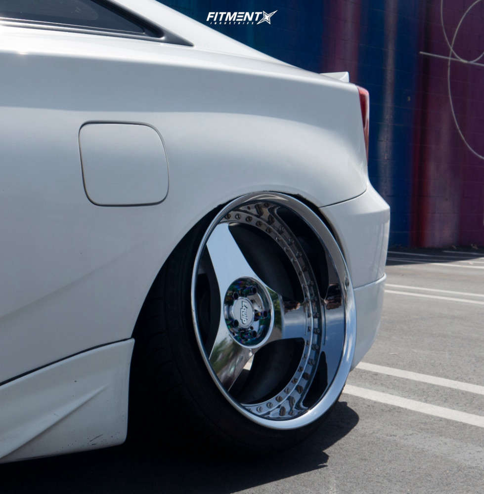 2003 Toyota Celica GTS with 18x10.5 Work Equip Voggard 3 Piece and ...