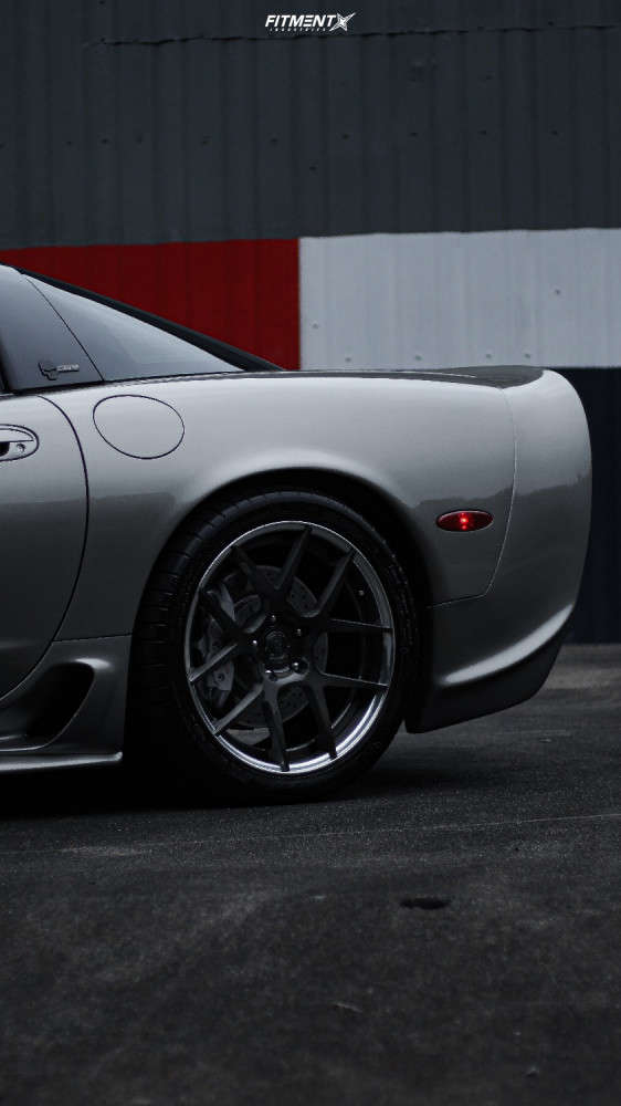 2001 Chevrolet Corvette Base with 19x10 BC Forged HB05 and Michelin ...