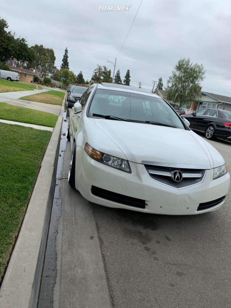 2006 Acura TL Base with 18x9.5 ESR Cs3 and Federal 225x35 on Coilovers ...