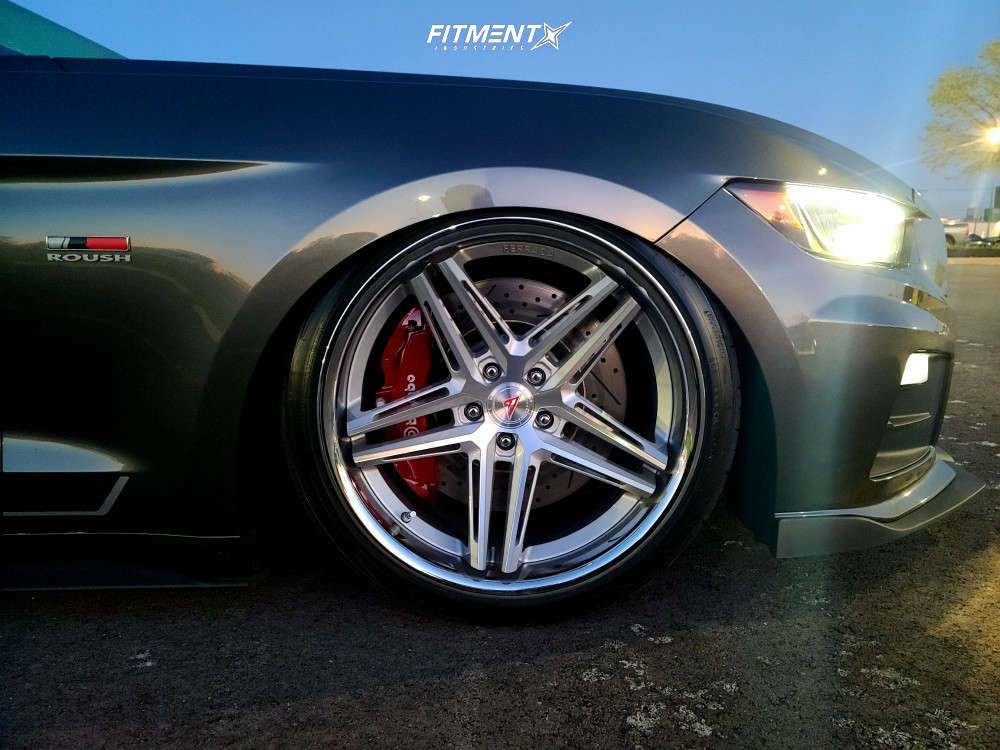 2016 Ford Mustang GT Premium with 20x10.5 Ferrada CM1 and Nitto 255x35 ...