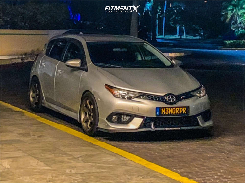 2016 Scion IM Base with 18x9.5 AVID1 AV6 and Continental 235x45 on ...