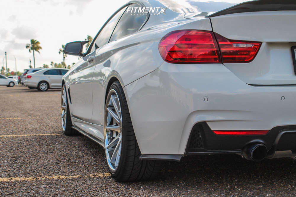 2014 BMW 435i Base with 20x9 Rohana Rc10 and Achilles 245x30 on Stock ...