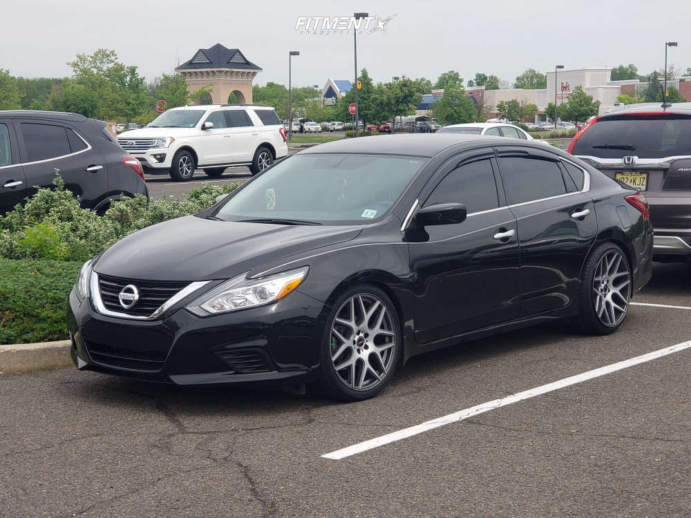2018 Nissan Altima S with 20x8.5 Fondmetal Stc-ms and Achilles 245x35 ...