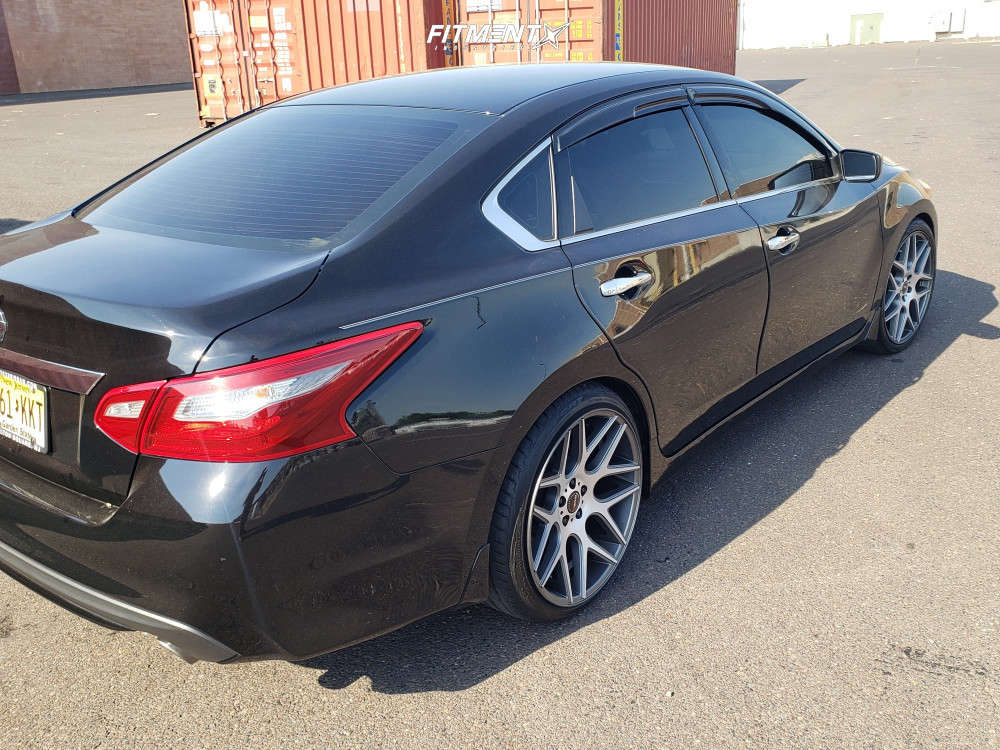 2018 Nissan Altima S with 20x8.5 Fondmetal Stc-ms and Achilles 245x35 ...