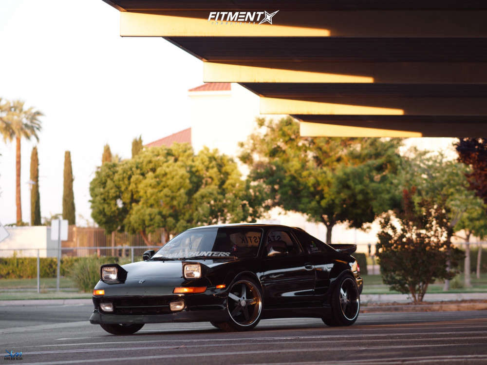 1991 Toyota MR2 Turbo with 18x9 XXR 968 and Federal 215x40 on Coilovers ...