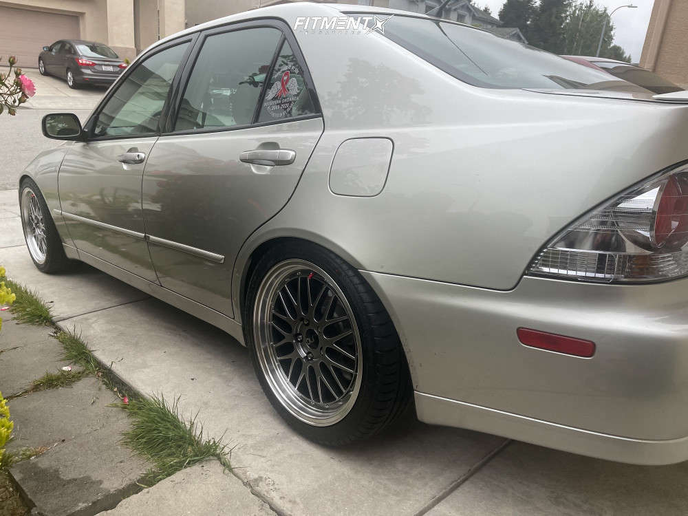 2004 Lexus IS300 Base with 18x8 JNC 005 and Accelera 225x40 on ...