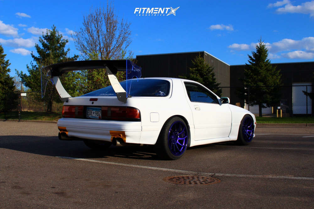 1991 Mazda RX-7 Turbo with 18x9.5 Anovia Night and Falken 225x40 on ...
