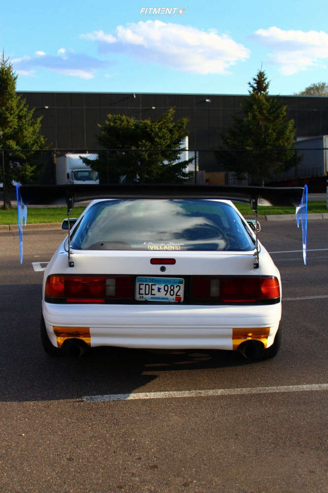 1991 Mazda RX-7 Turbo with 18x9.5 Anovia Night and Falken 225x40 on ...