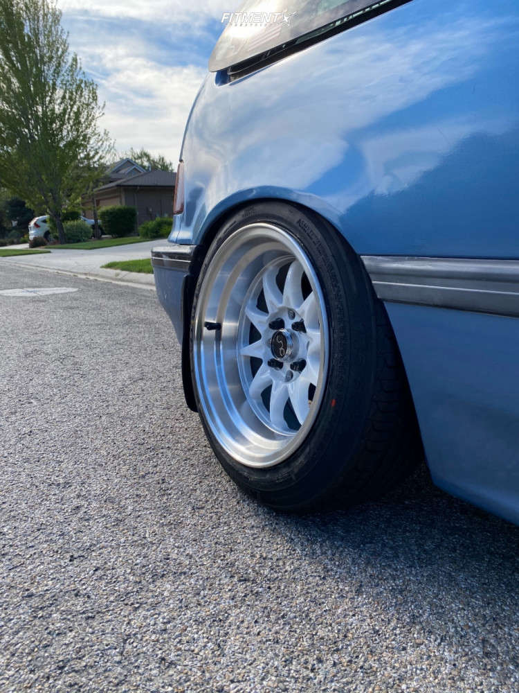 1989 Honda Civic DX with 15x8 JNC Jnc003 and Hankook 195x50 on ...