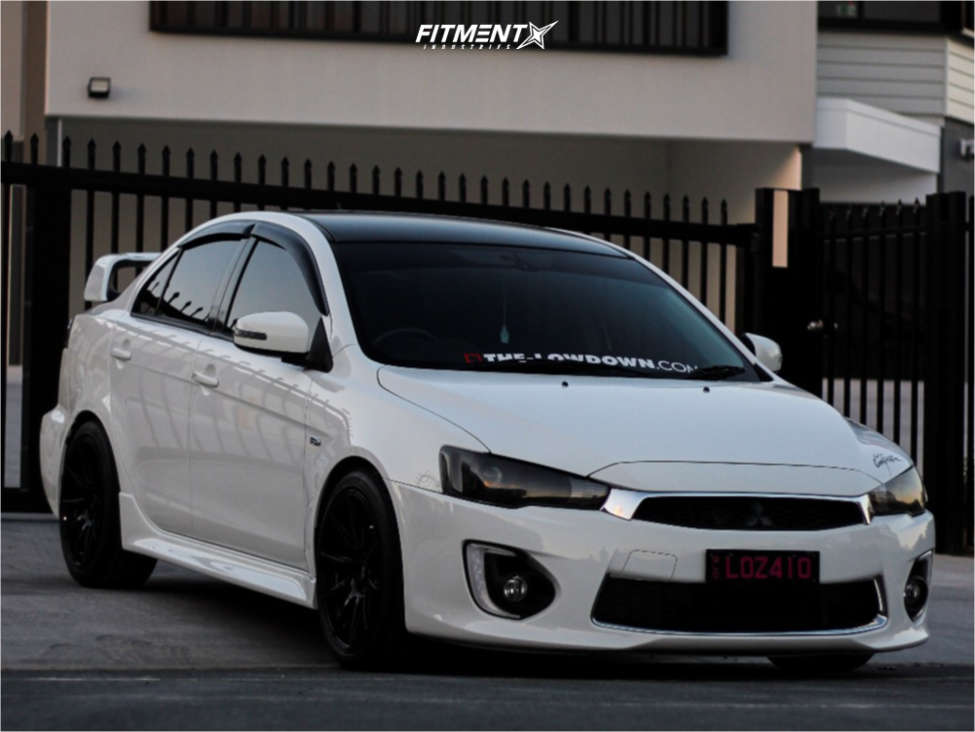2016 Mitsubishi Lancer ES with 18x8.75 XXR 527 and Monsta 225x45 on ...