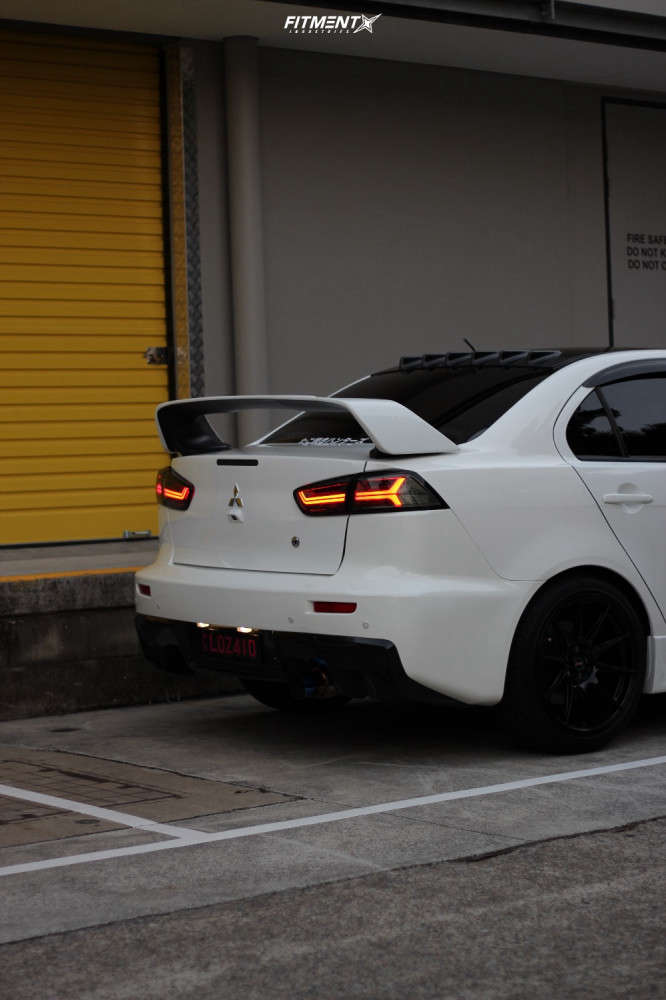 2016 Mitsubishi Lancer ES with 18x8.75 XXR 527 and Monsta 225x45 on ...