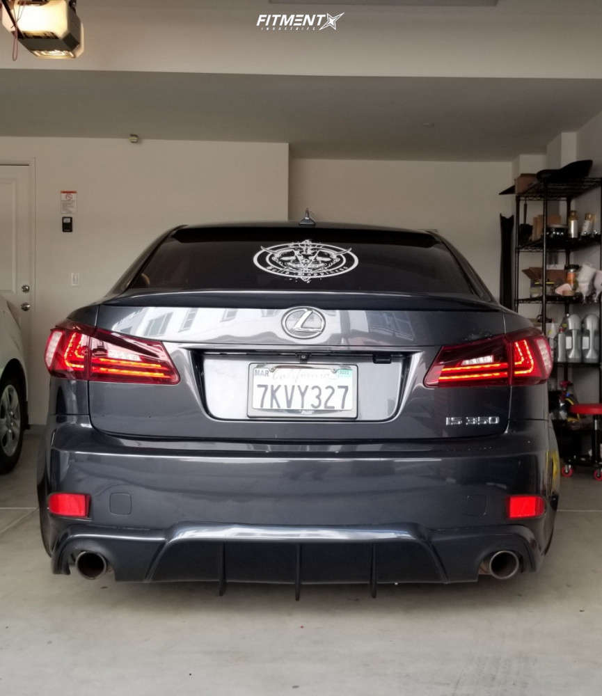 2007 Lexus IS350 Base with 18x9.5 Whistler Kr1 and Cooper 225x40 on ...