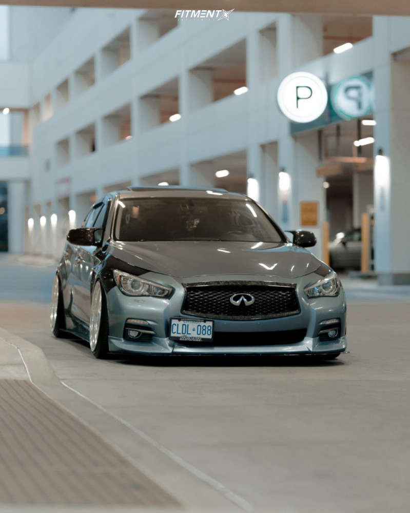 2015 INFINITI Q50 Premium with 19x10 Work Emotion Cr 2p and Ironman ...