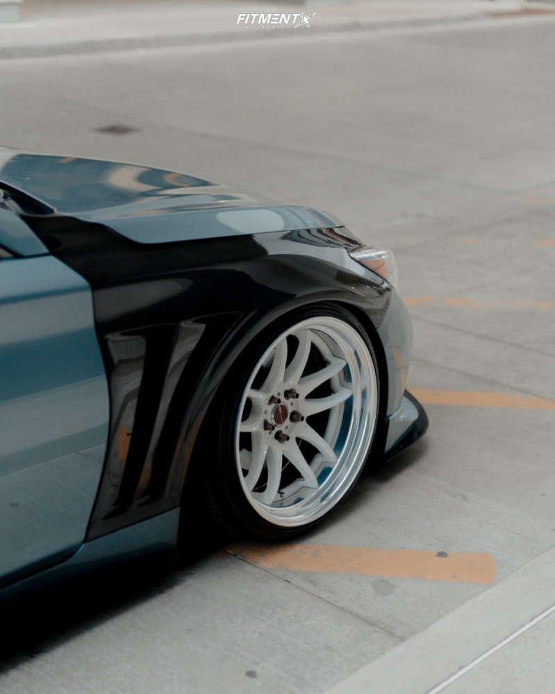 2015 INFINITI Q50 Premium with 19x10 Work Emotion Cr 2p and Ironman ...