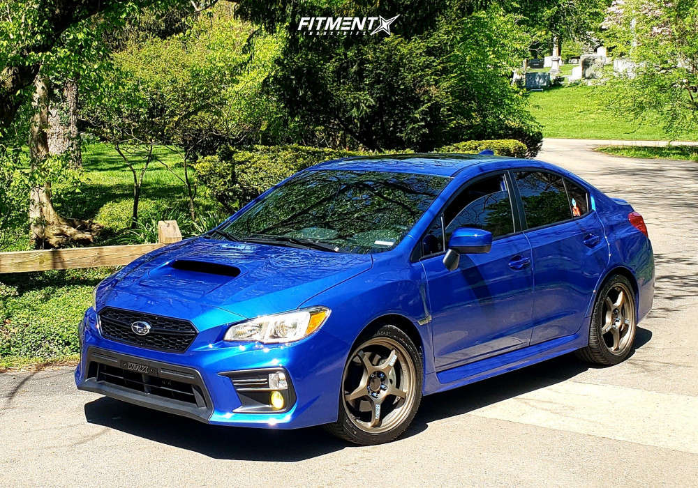 2020 Subaru WRX Premium with 17x8.5 Rays Engineering 57F and Dunlop ...