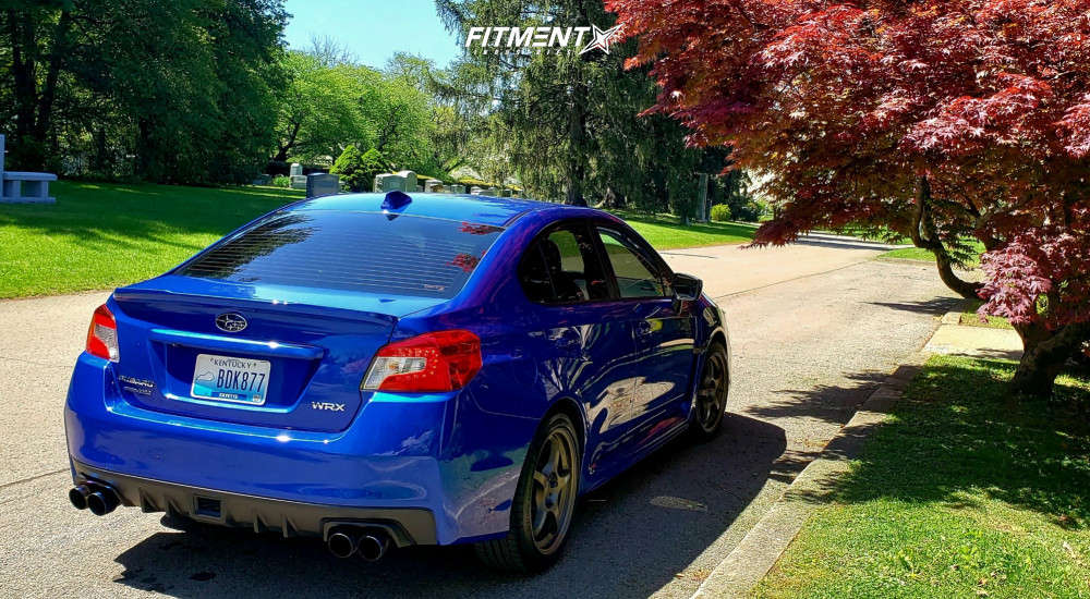 2020 Subaru WRX Premium with 17x8.5 Rays Engineering 57F and Dunlop ...