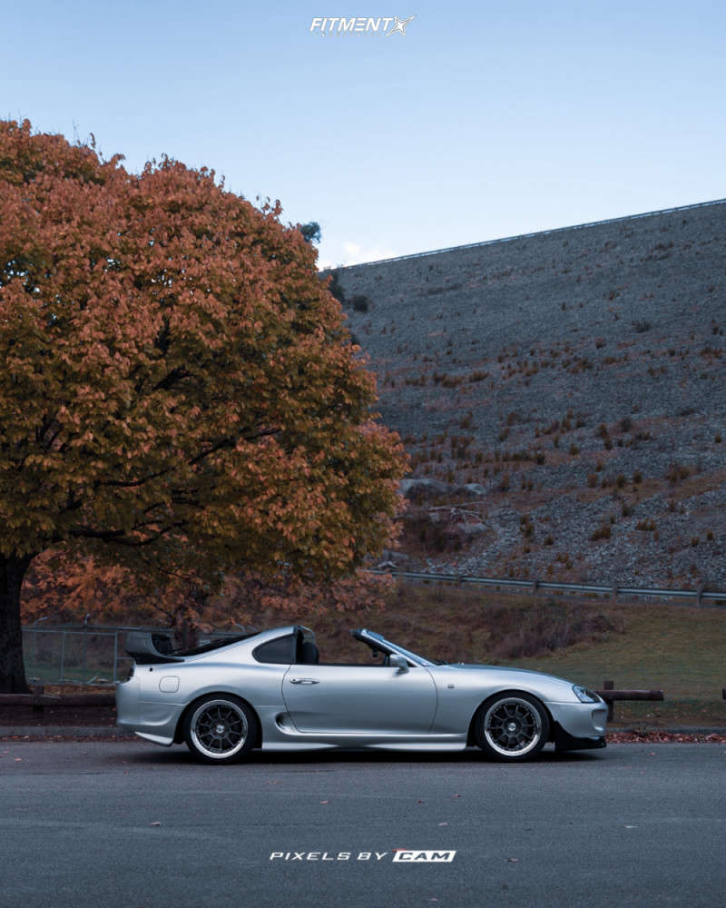 1993 Toyota Supra Base with 18x9 SSR Professor Sp5 and Yokohama 245x40 ...