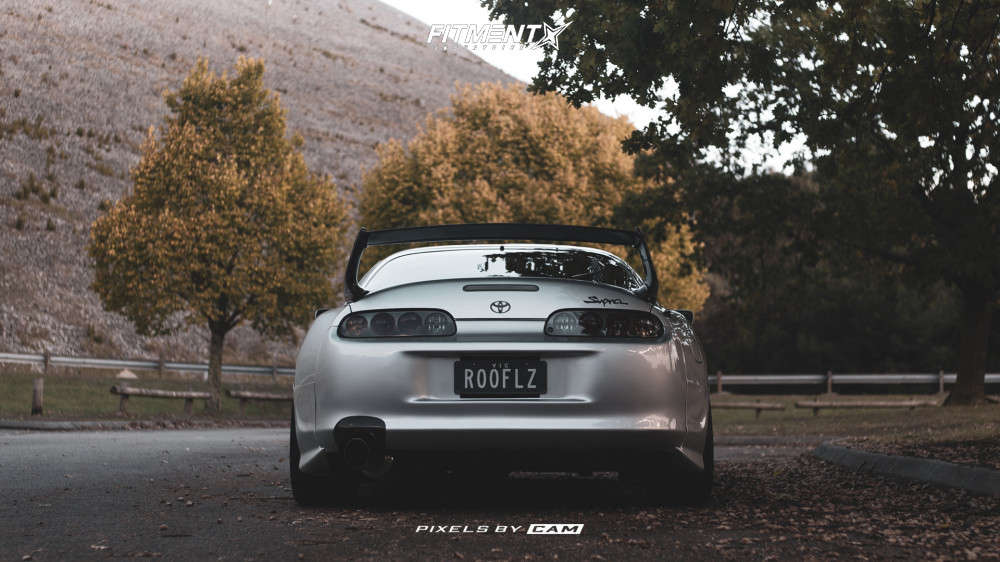 1993 Toyota Supra Base with 18x9 SSR Professor Sp5 and Yokohama 245x40 ...